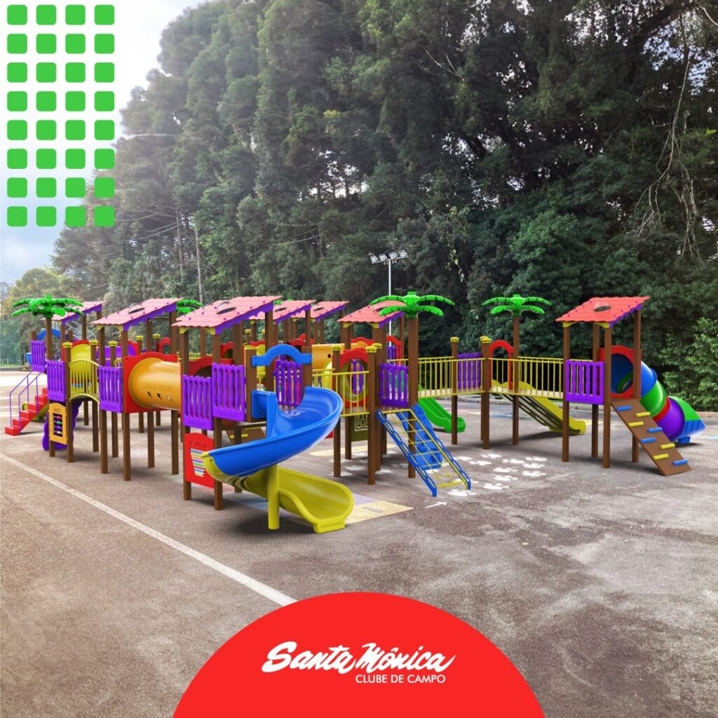 Santa Mônica terá novos playgrounds na Área de Lazer e no Bosque ...